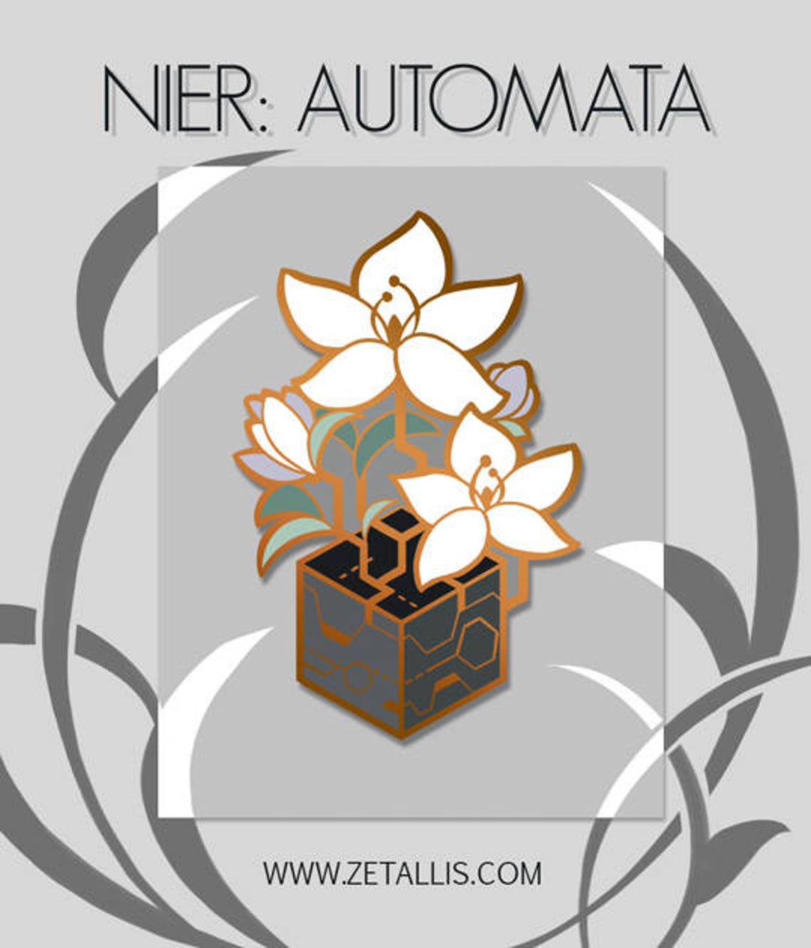 Nier: Automata enamel Pin - Etsy