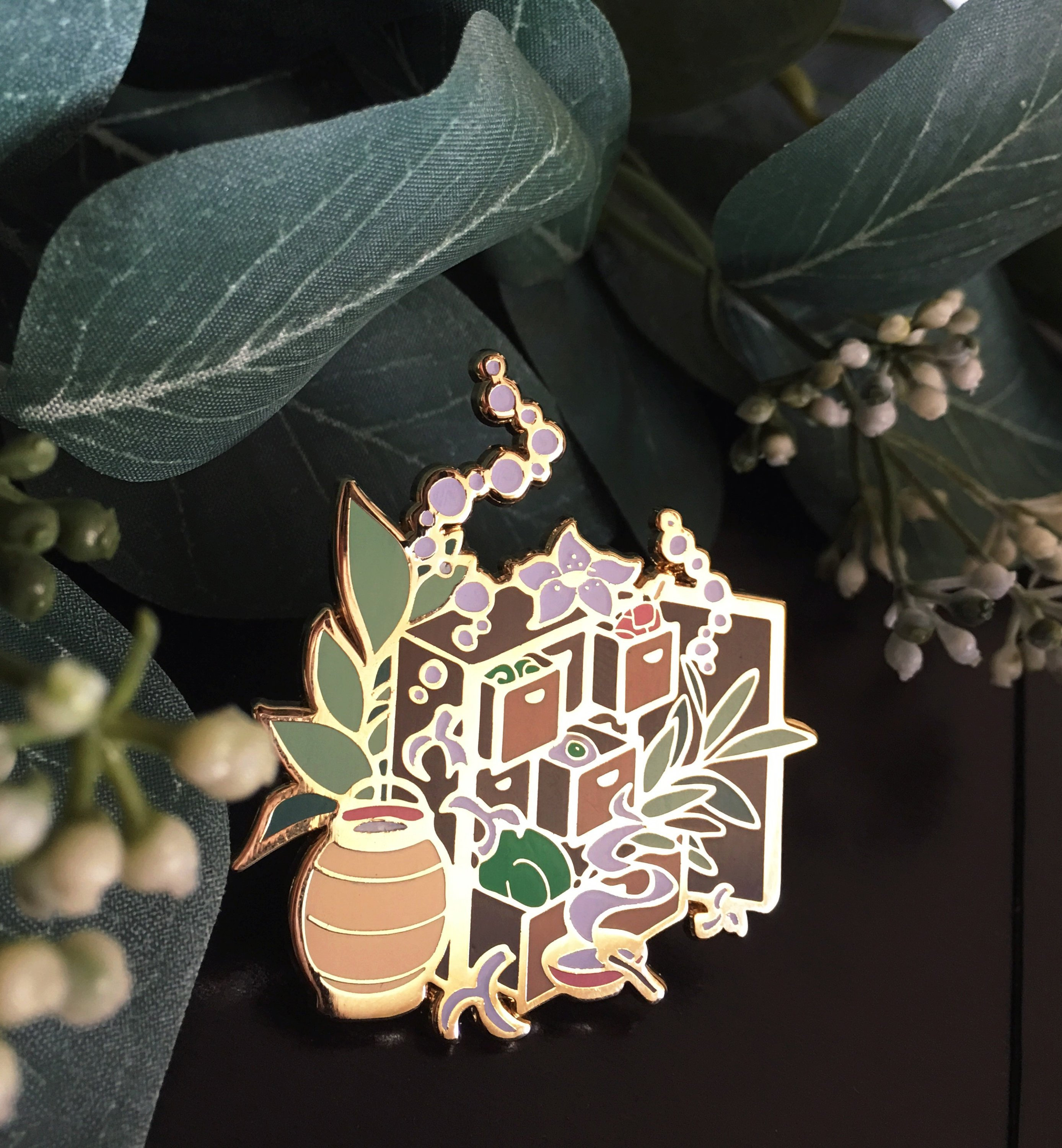 Mushishi enamel Pin - Etsy
