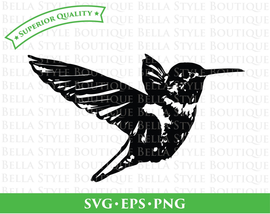 HUMMINGBIRD Svg Png Eps Cut File - Etsy