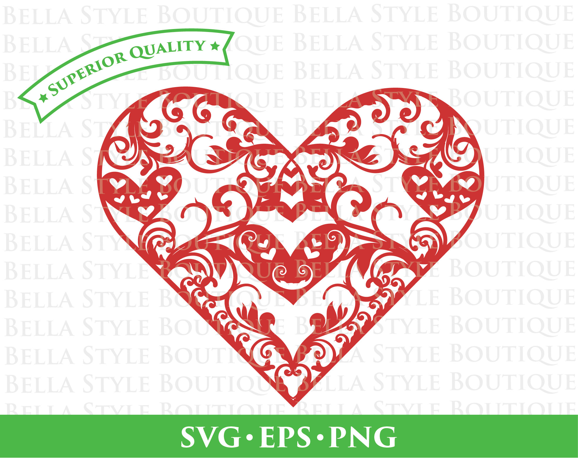 Heart Filigree Lace Valentine svg png eps cut file | Etsy