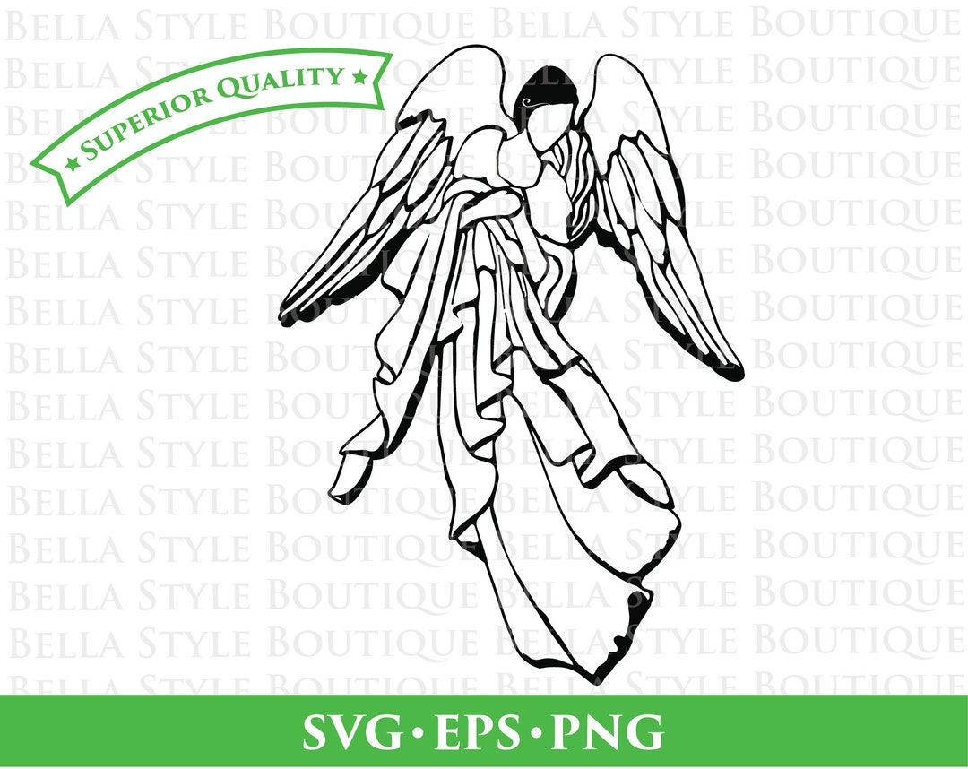 Angel Svg Png Eps Cut File - Etsy