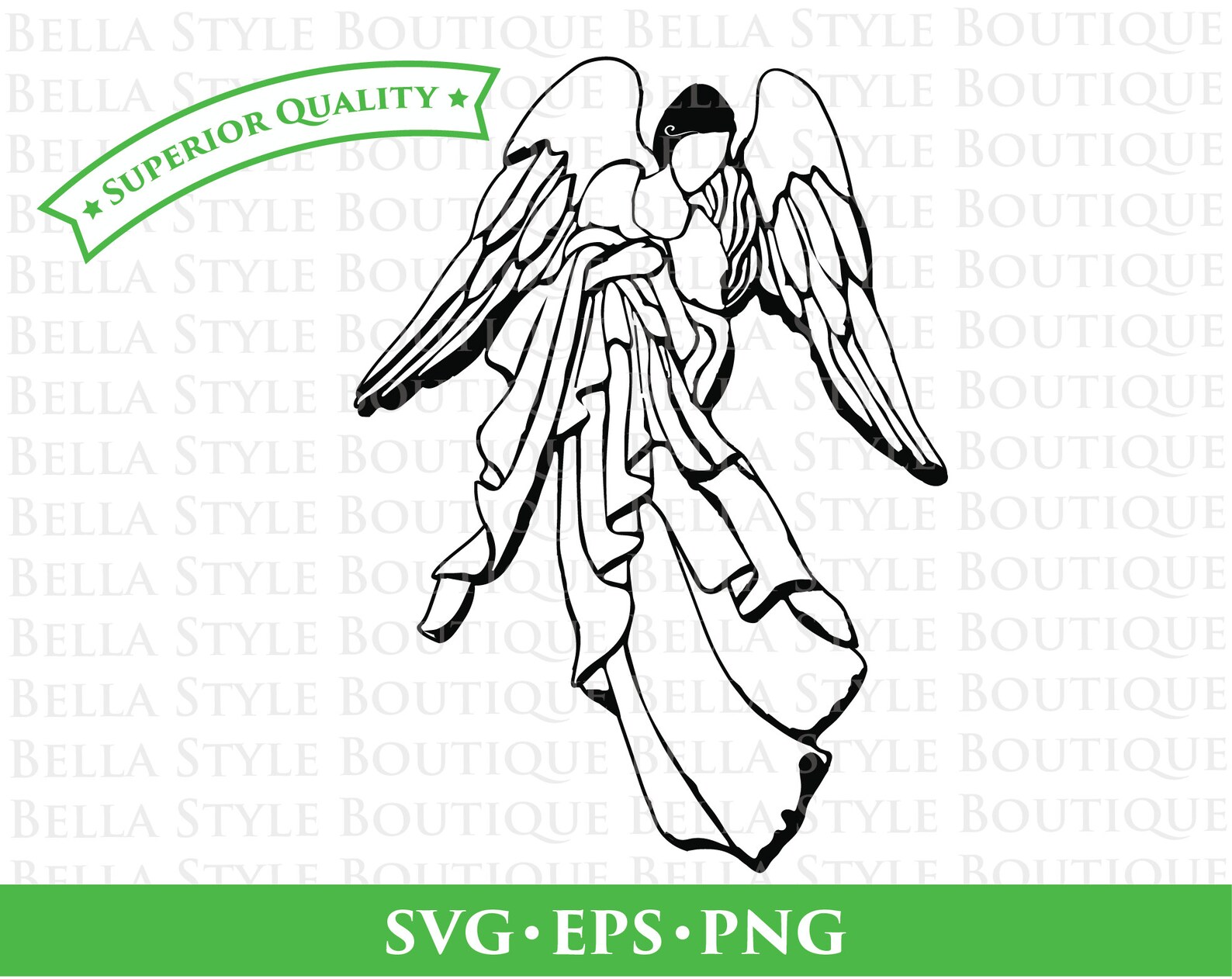 Angel Svg Png Eps Cut File - Etsy