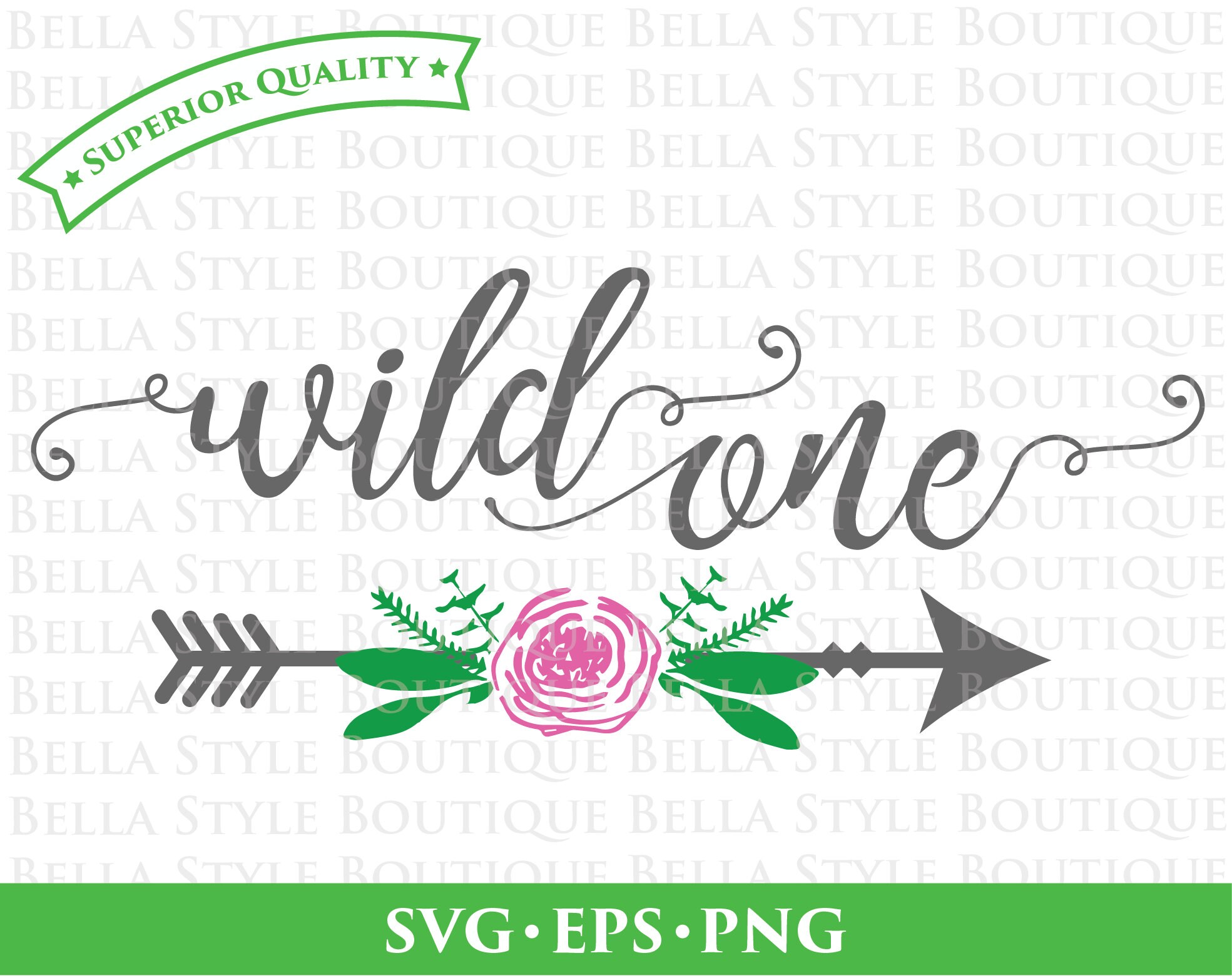 Wild One Baby Girl Nursery Arrow Svg Png Eps Cut File - Etsy