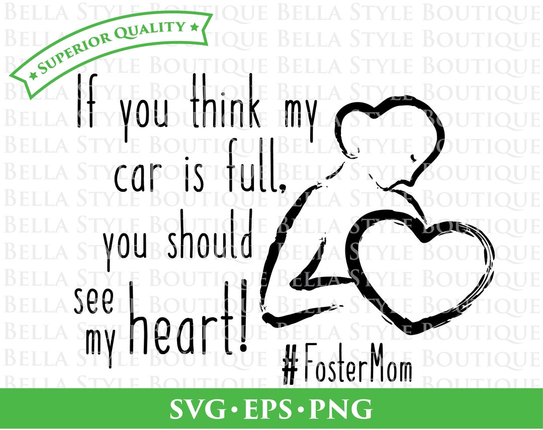 Foster Mom Svg Png Eps Cut File - Etsy