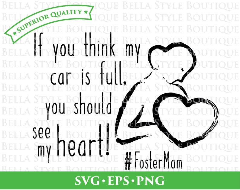 Foster Mom Svg Png Eps Cut File - Etsy