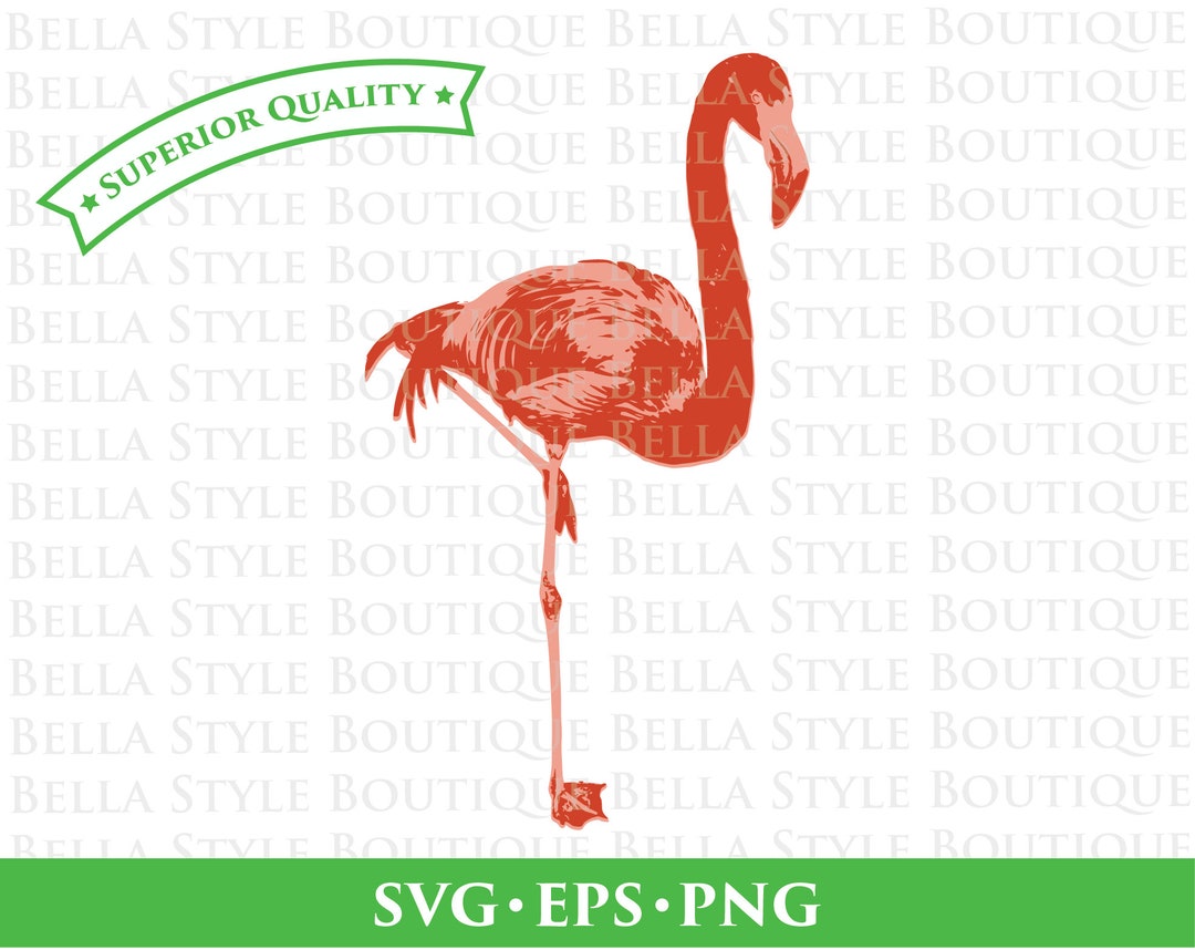 Flamingo Svg Png Eps Cut File - Etsy