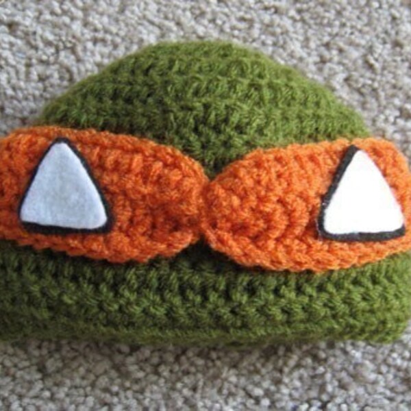 Ninja Turtle Hat - Etsy