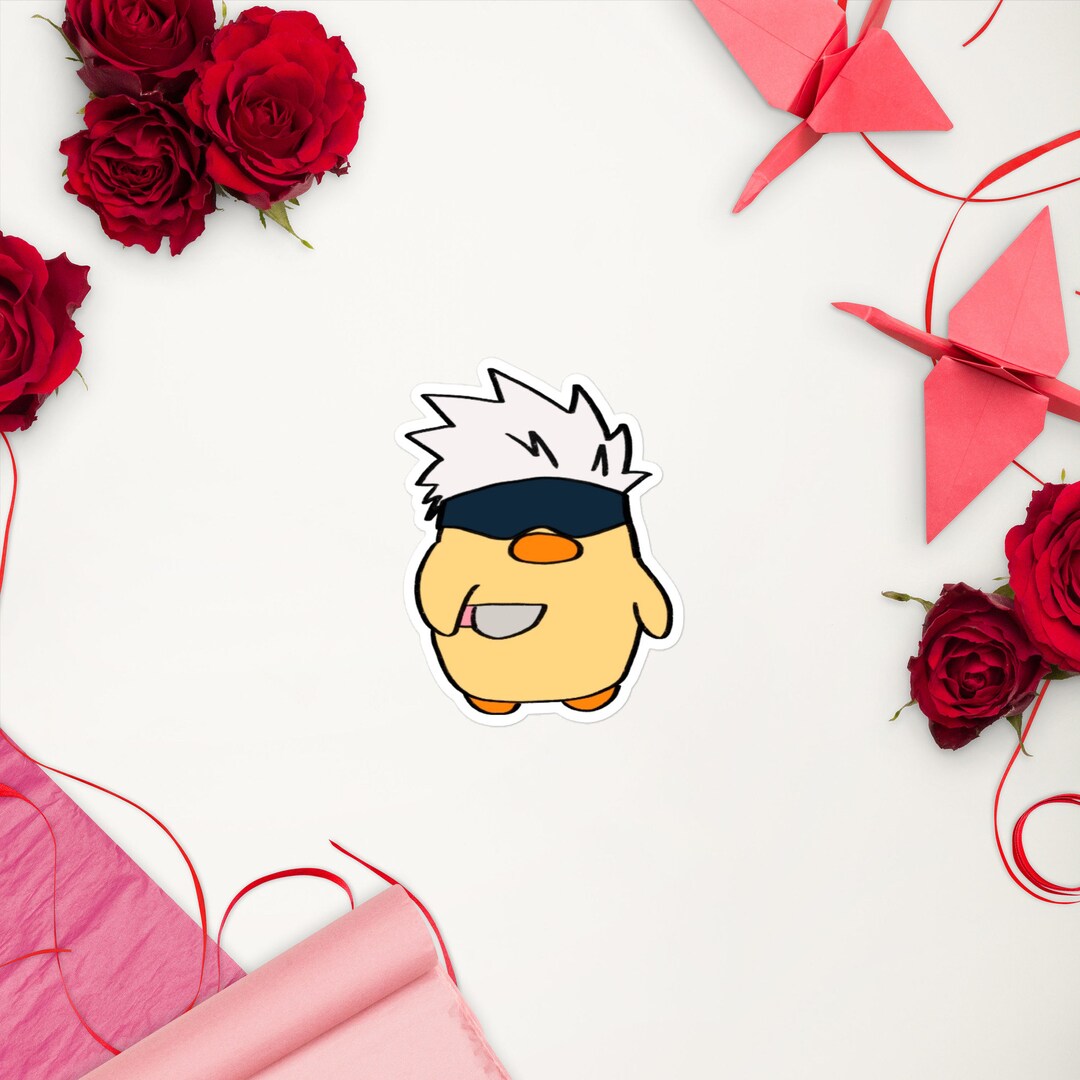 Gojo Pato Jujutsu Kaisen Bubble-free Stickers - Etsy