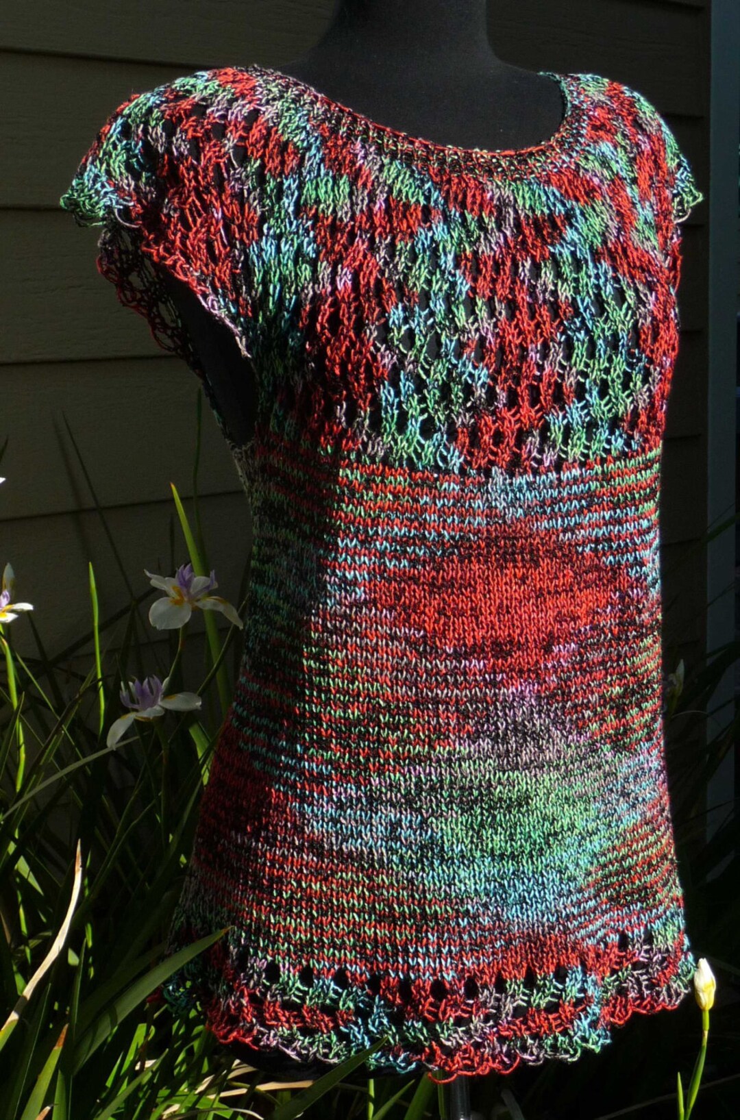 Ripple Top - Machine Knit Pattern - Etsy