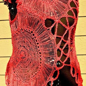 Dreamcatcher Top - Machine Knit Pattern - Etsy