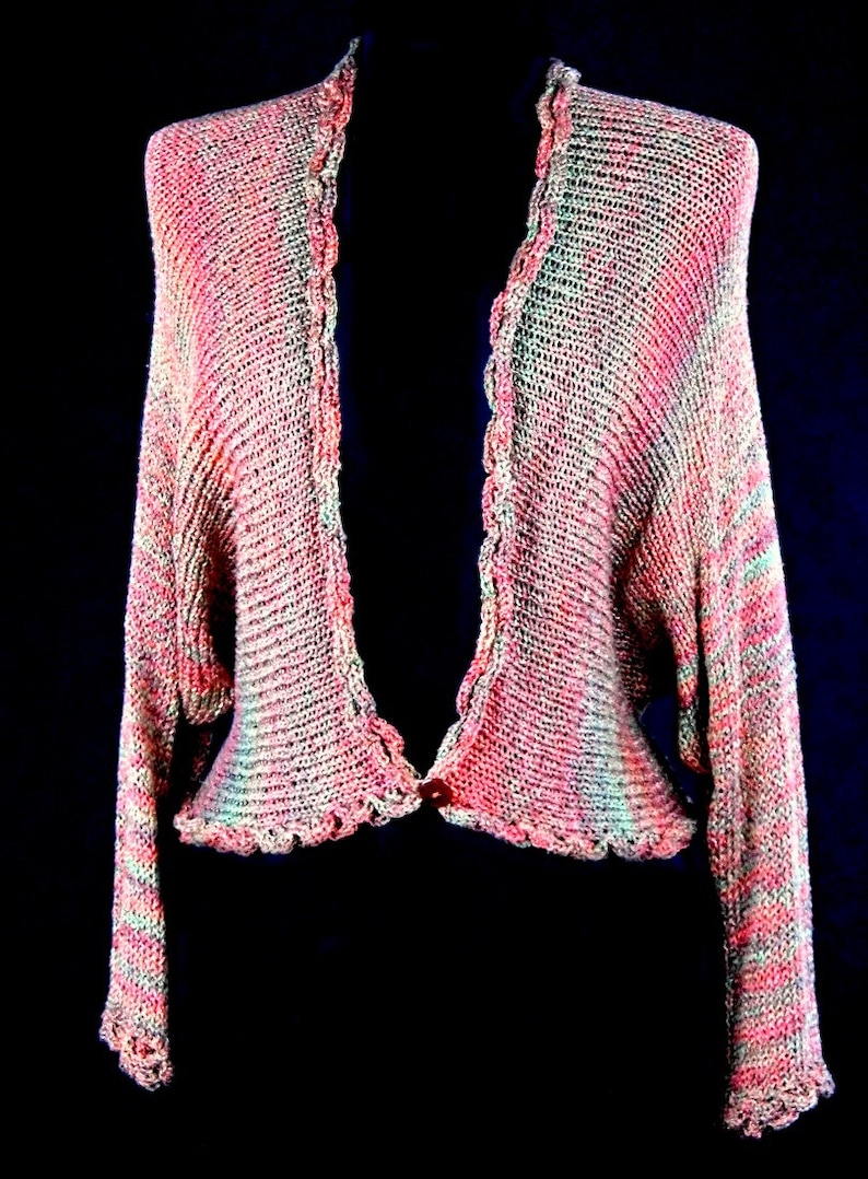 Side to Side Jacket - Machine Knit Pattern - Etsy