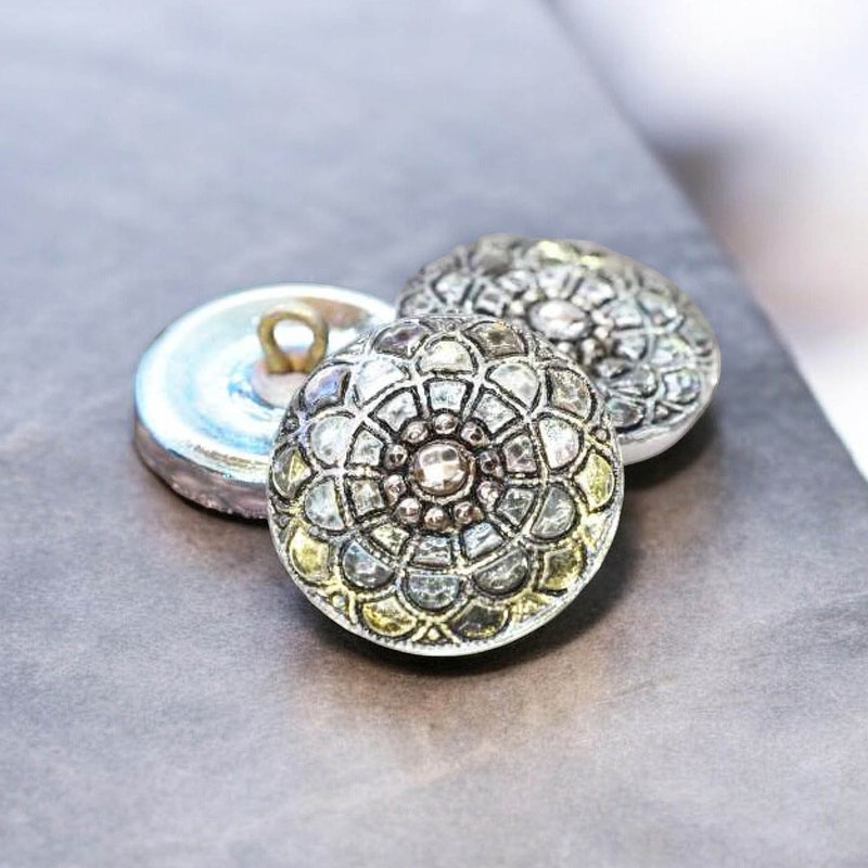 Czech Glass Buttons - Etsy