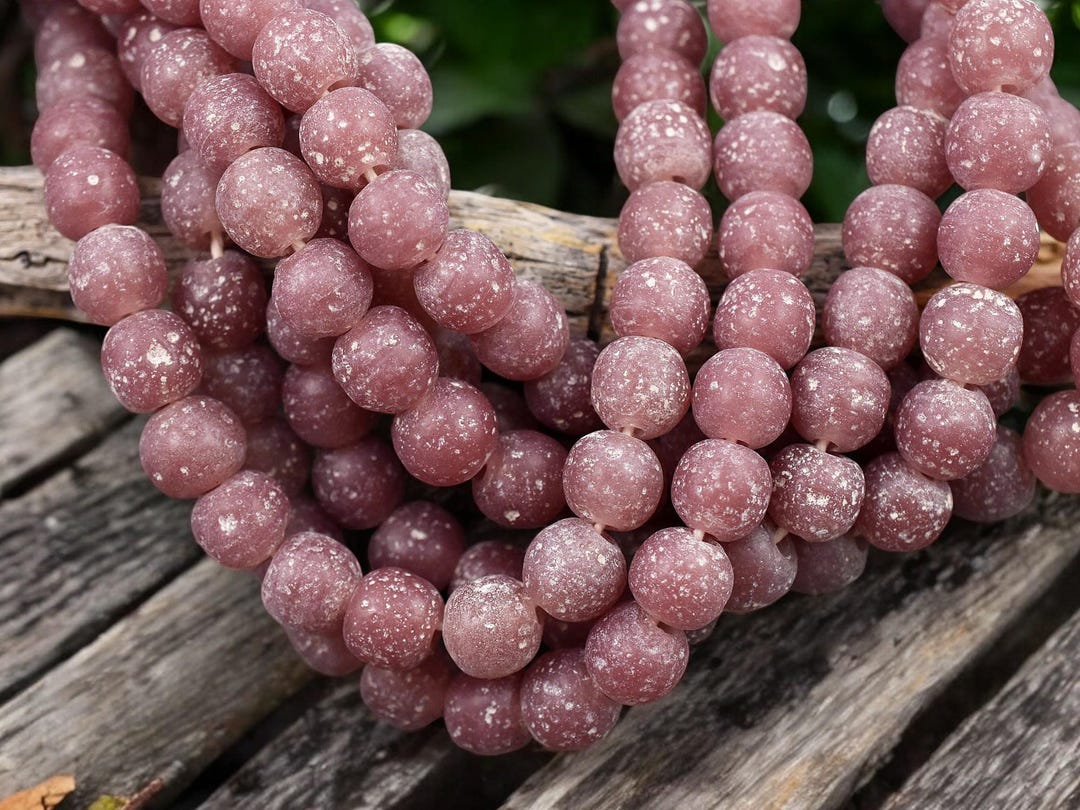 Indonesian Glass Beads - Pompeii Beads - Java Beads - Recycled Glass ...