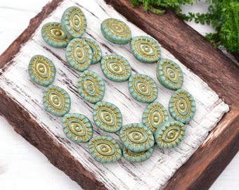 South Western Blue/turq. Paper Beads - Etsy UK