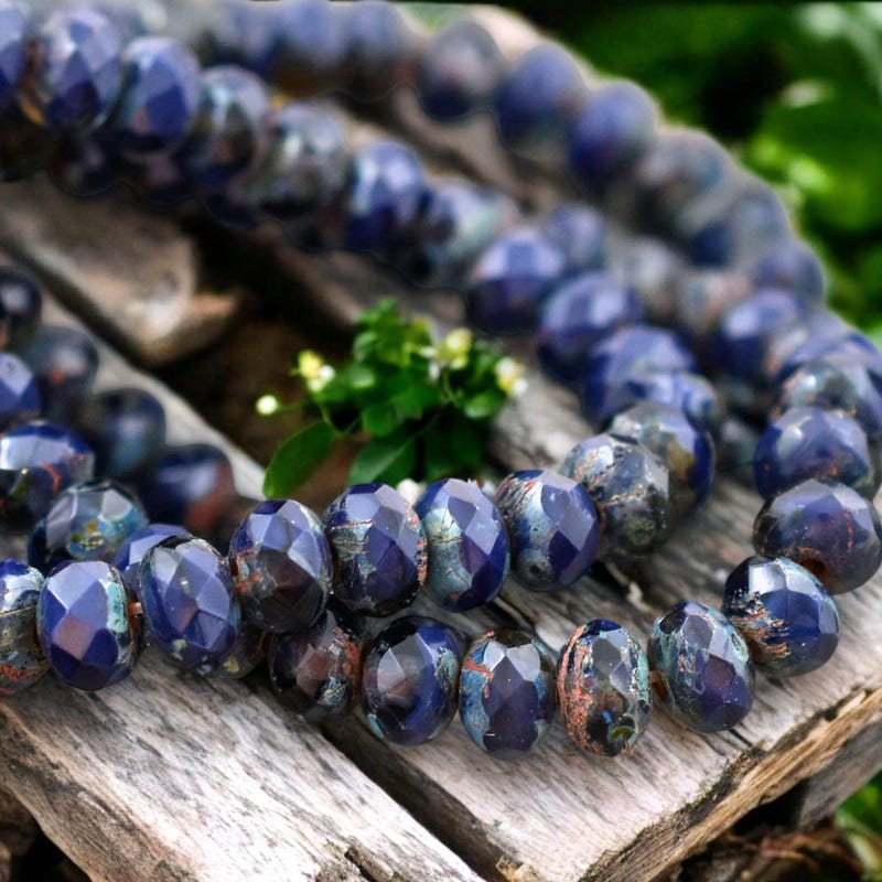 Czech Rondell Beads 3 Mm - Etsy