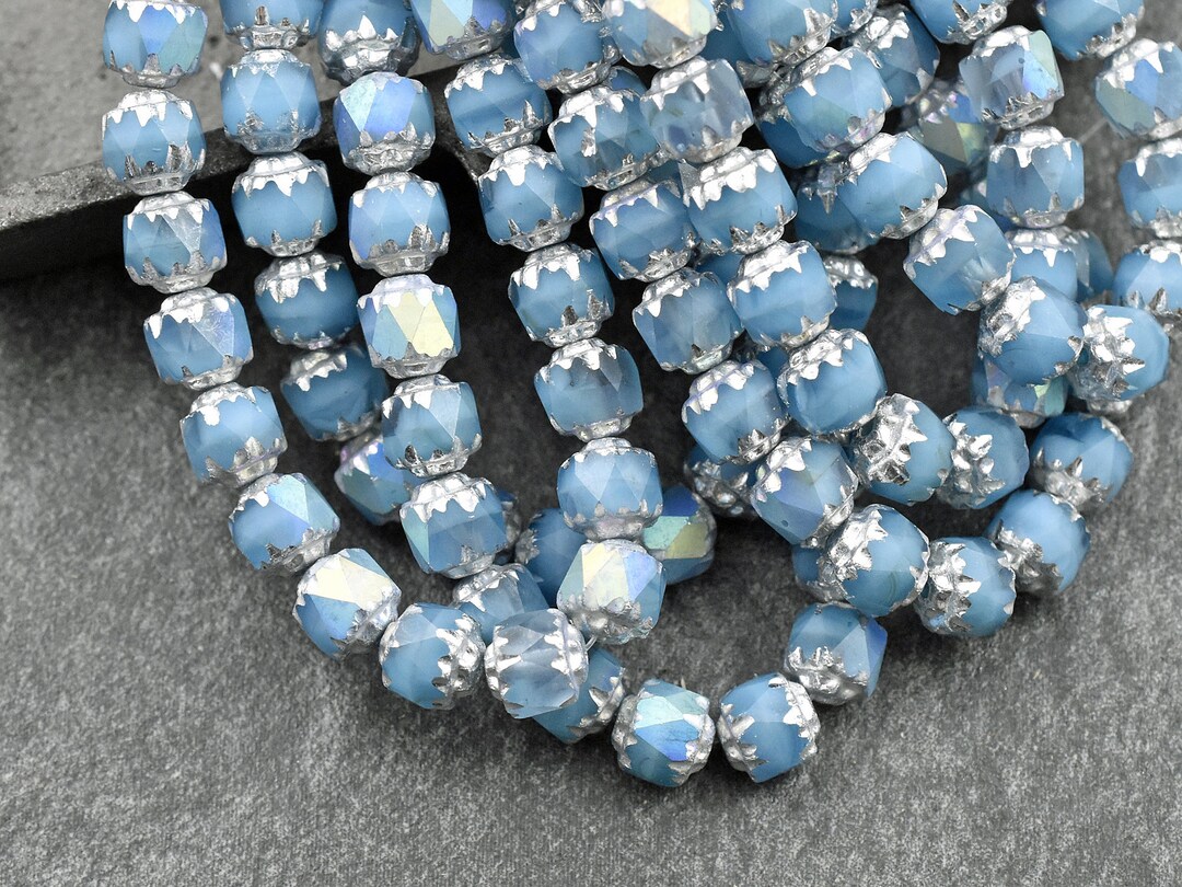 Czech Glass Beads - Cathedral Beads - Picasso Beads - New Czech Beads ...