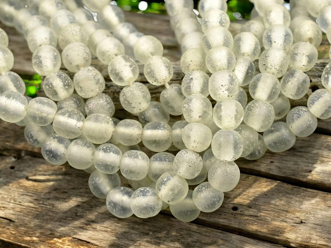 Recycled Glass Beads - Indonesian Glass Beads - Pompeii Beads - Java ...