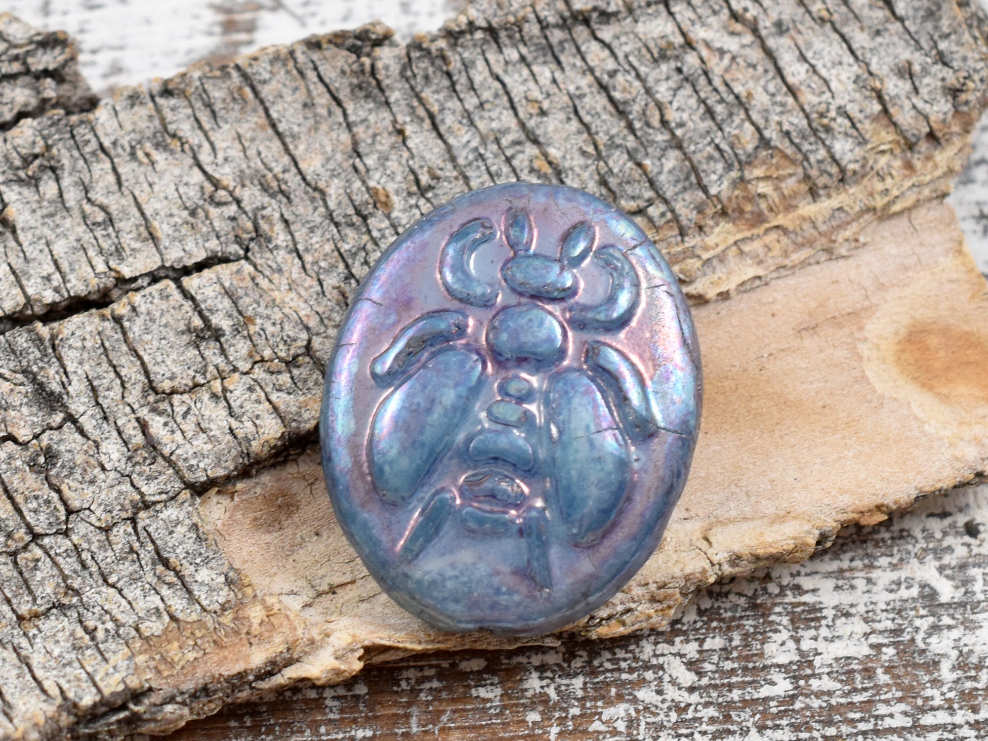 Czech Glass Beads Bumble Bee Bead Focal Beads Honey Bee - Etsy