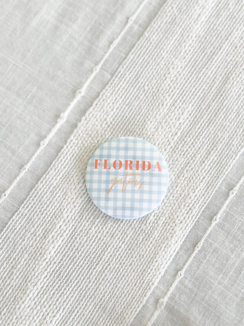 Florida Gators Gameday Pin Florida Pin Gameday Button Florida Game Day ...