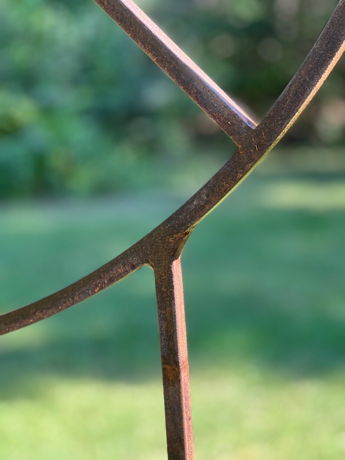 22 Inch Diameter Garden Art Peace Sign 4 1/2 Feet Tall - Etsy