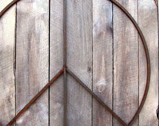 The Giant Peace Sign - Etsy