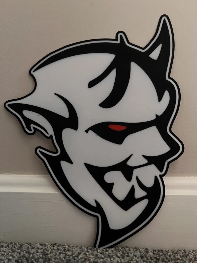 Dodge Demon Logo Lightbox / Lightbox / Car Lover / RAM / Challenger ...