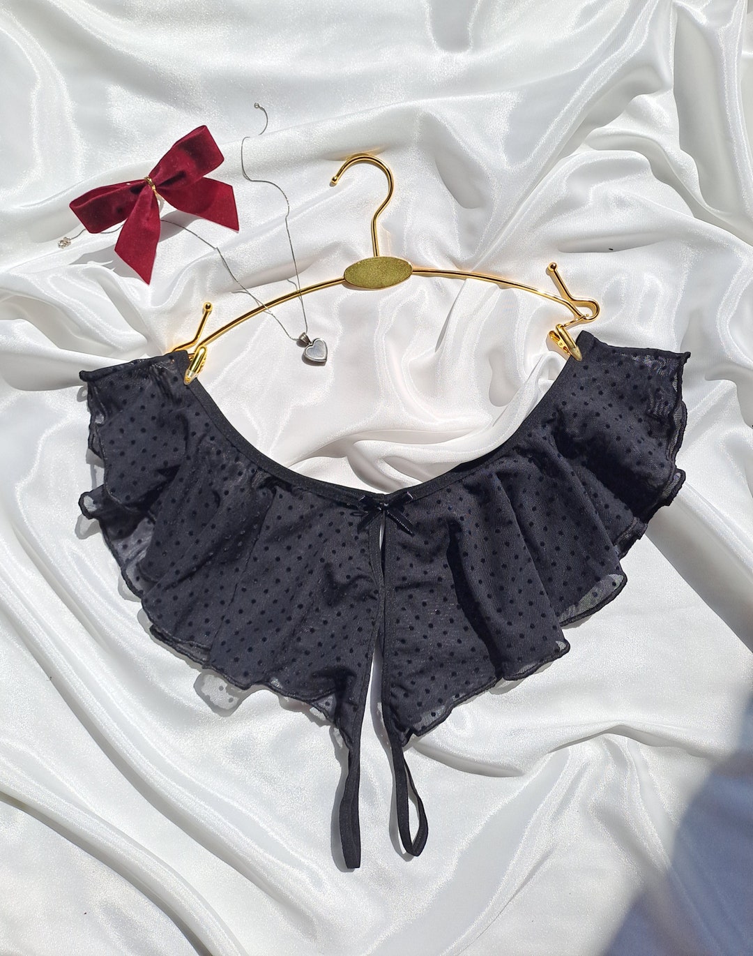 Black Crotchless Panties, Sexy Open Crotch Lingerie - Etsy