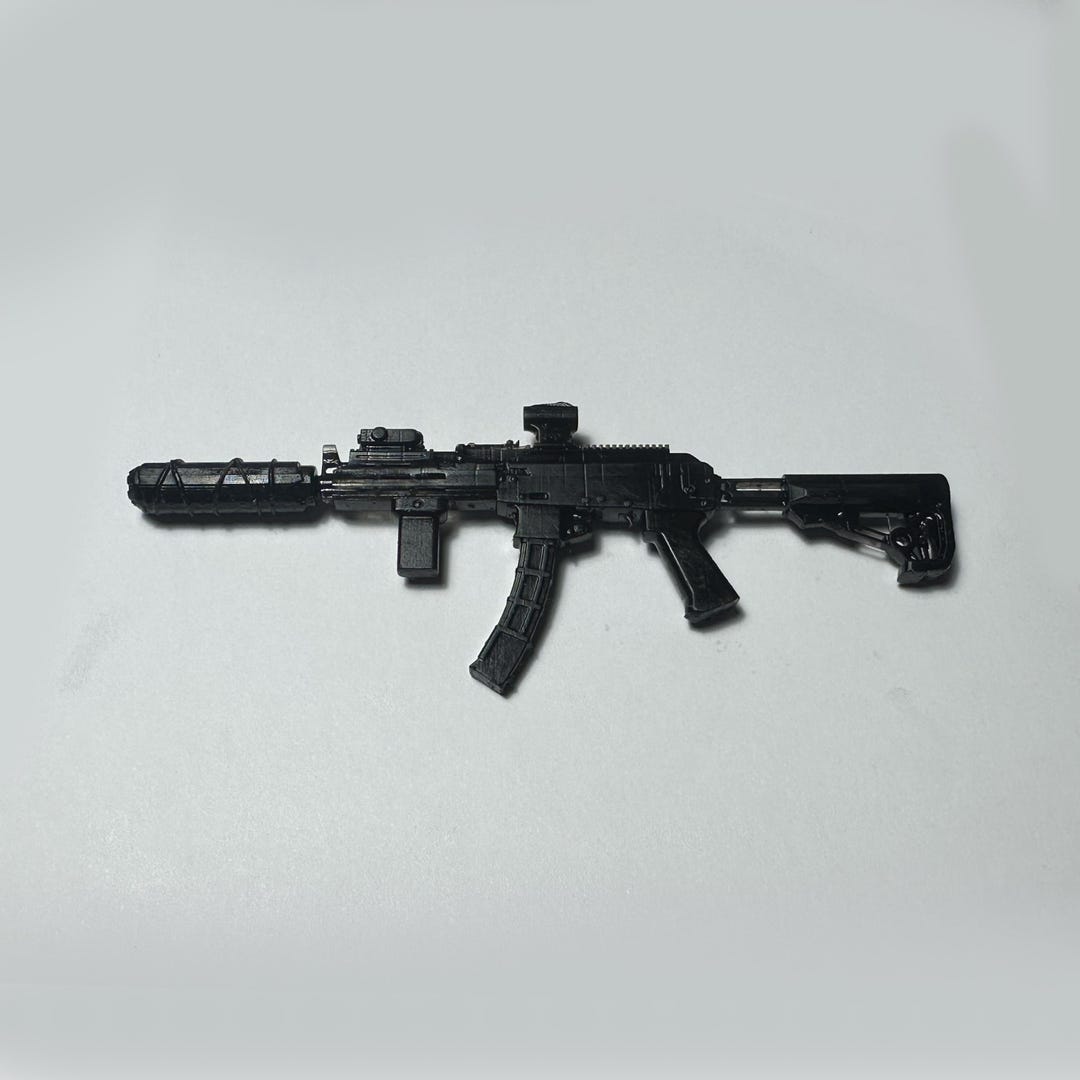 1/12 Scale Saiga 9mm W/ Attachments - Etsy