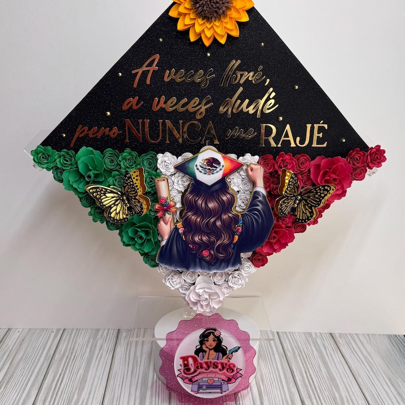 Pink Mexican Grad Cap - Etsy