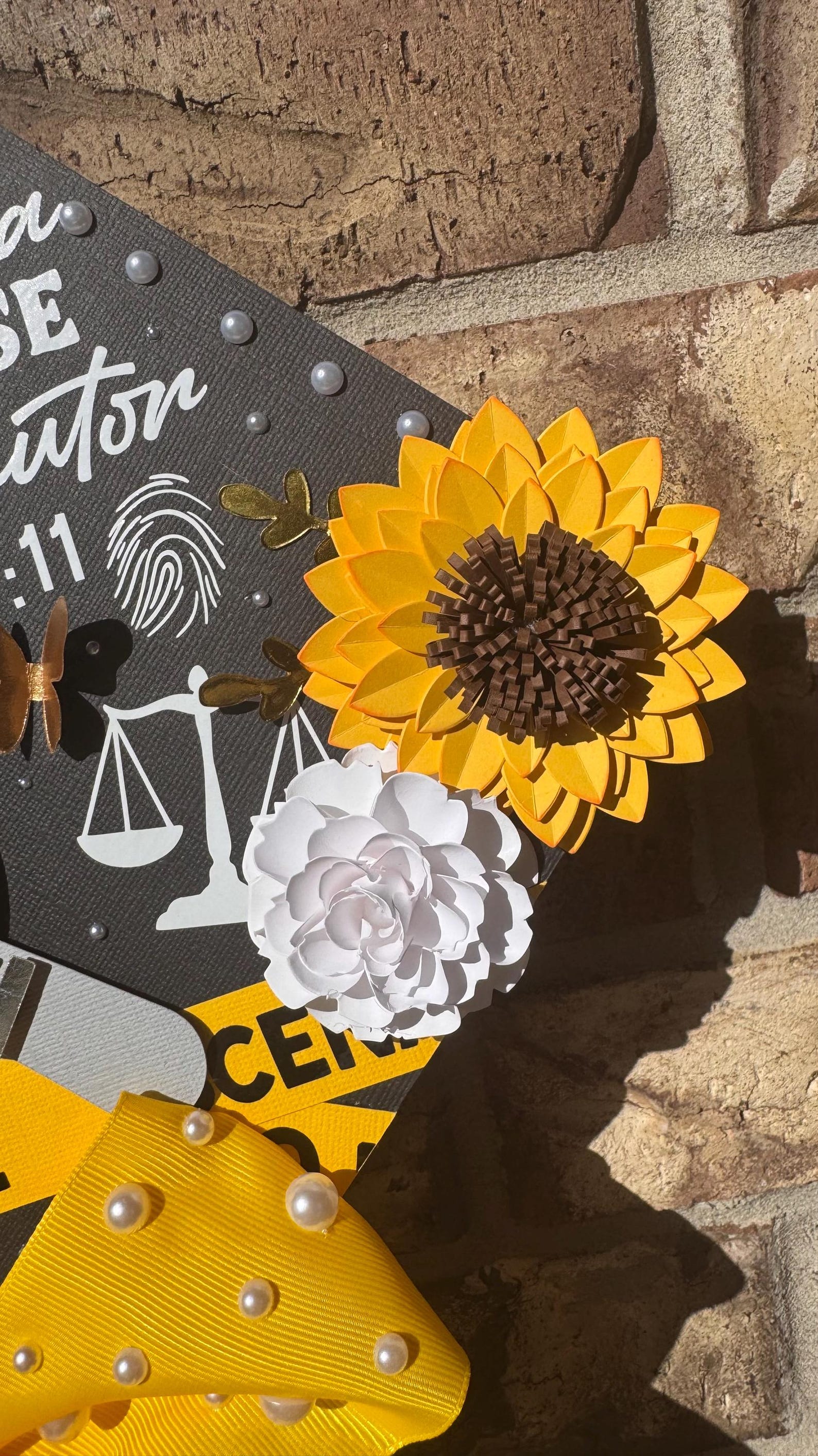 Forensic Science Grad Cap Topper Criminal Justice Custom Grad Cap ...