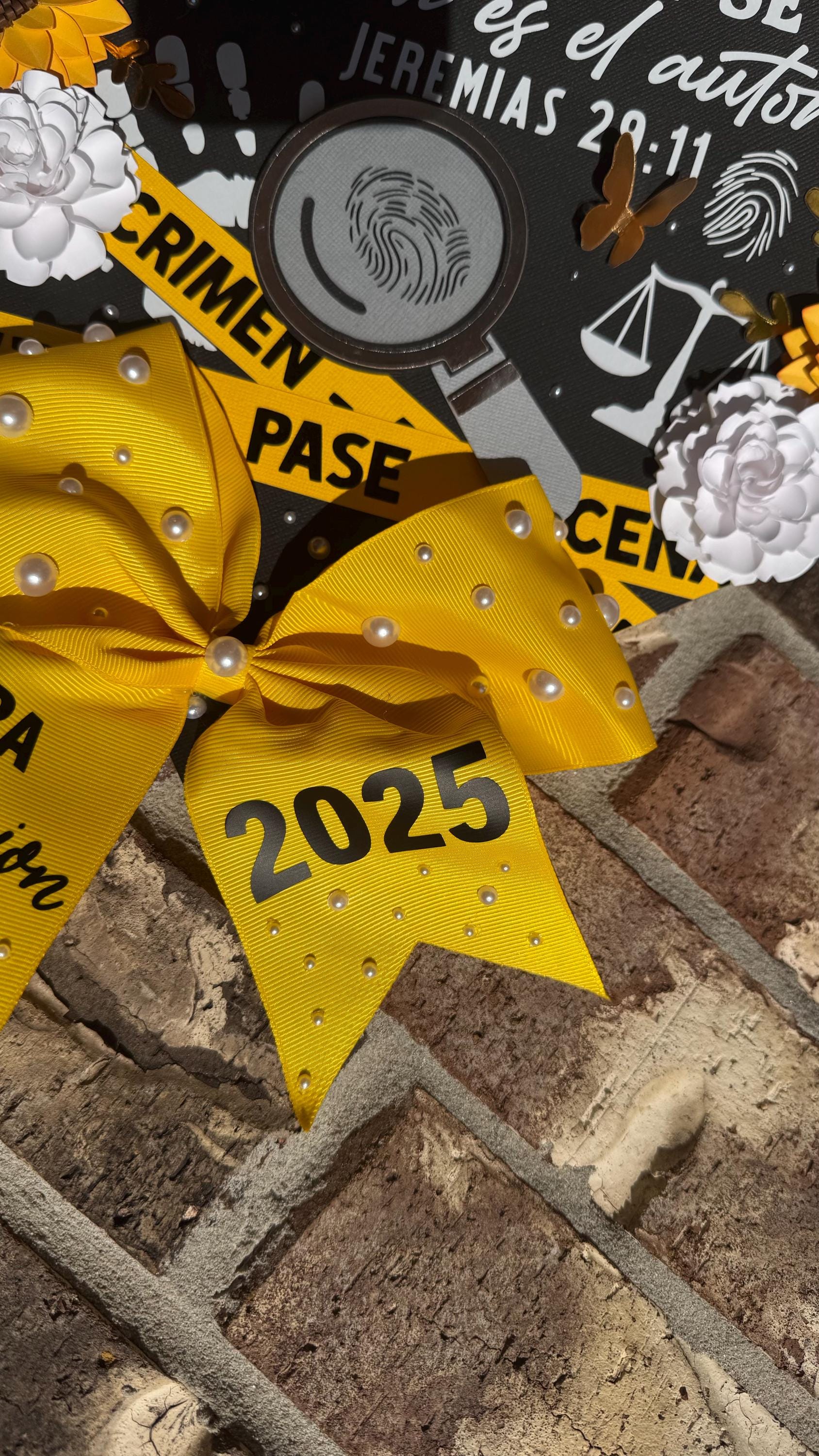 Forensic Science Grad Cap Topper Criminal Justice Custom Grad Cap ...