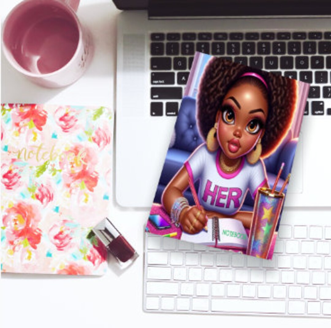 Black Girl Magic Notebook: Her Collection | Writing Notebook Journal ...