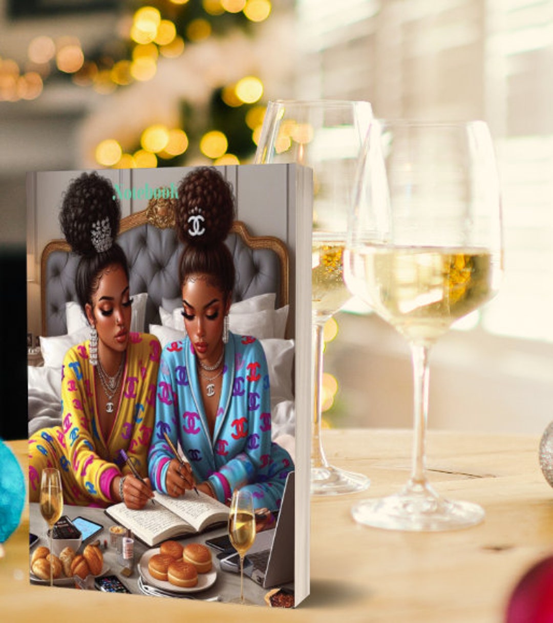 Black Girl Magic Notebook: Sistas Collection | Writing Notebook Journal ...