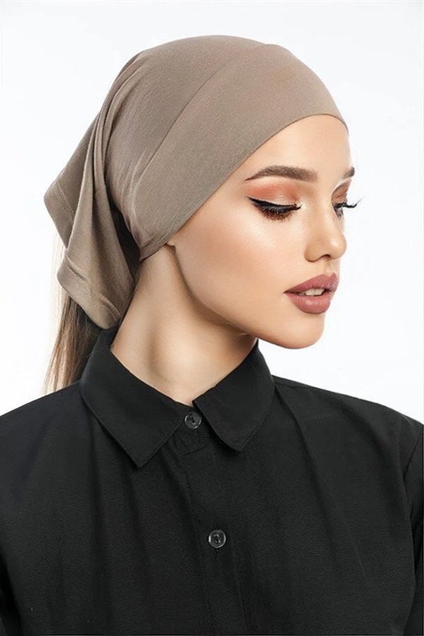 Buy 2 Set Get 1 FREE,3 Pieces Set Cap Under Hijab, Under Hijab Cap ...