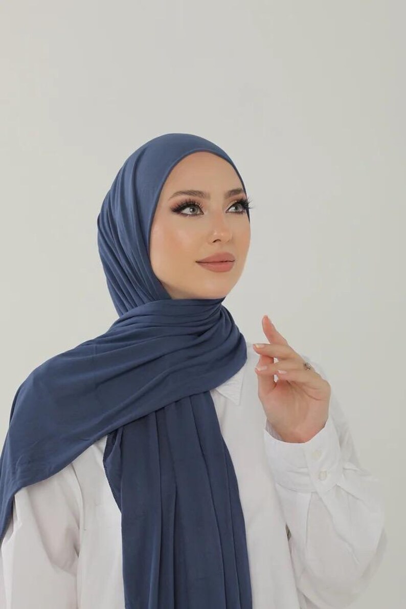 Buy 2 Get 1 FREE!, Premium Luxury Jersey Hijab, Cotton Hijab Wrap, Head ...