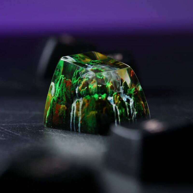 Mountain Keycap - Etsy