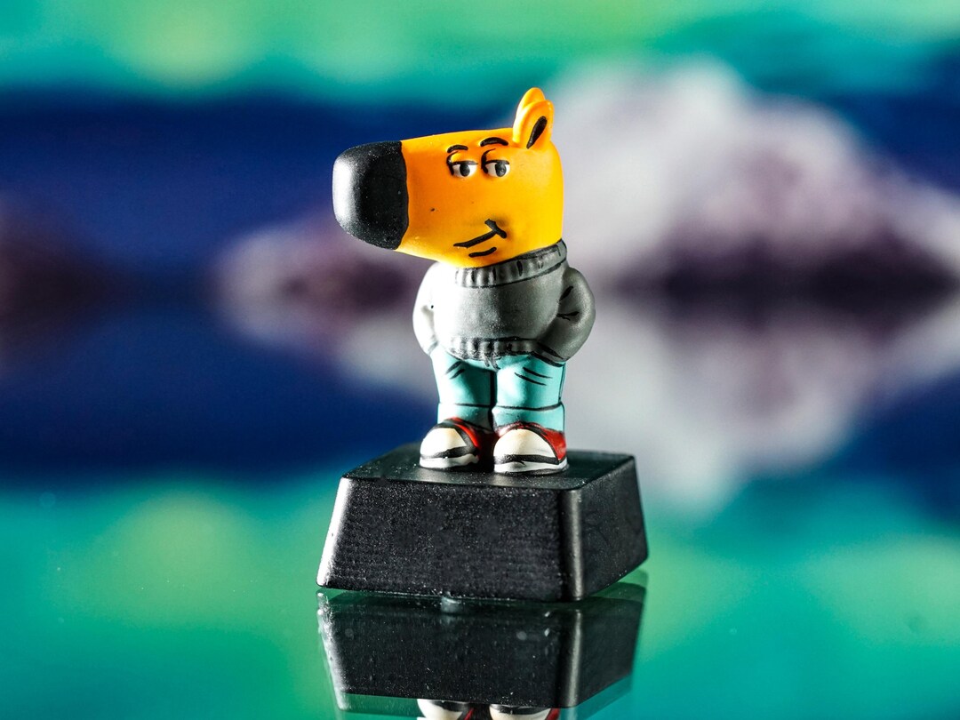 SALE 50% Chill Guy Meme Keycap, Artisan Keycap, Funny Keycap, Cute ...