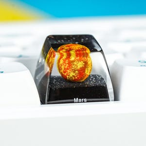 SALE 50% Planet Keycap, Solar Systerm Keycap, Galaxy Keycap, Universe ...