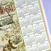 Vintage Tea Towel: 2001 Calendar, Redcliffe, Queensland, Australia ...