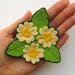 Primroses & Auriculas PDF Pattern Felt Flower Sewing Tutorial, Sew ...