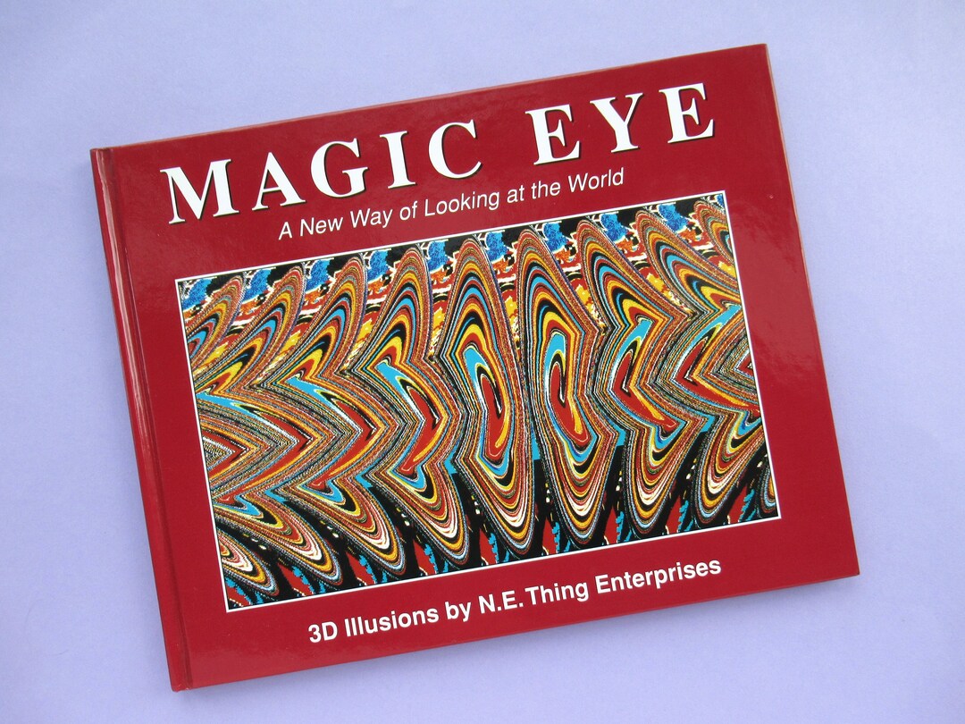 Magic Eye: A New Way of Looking at the World, Vintage Book, 3d ...