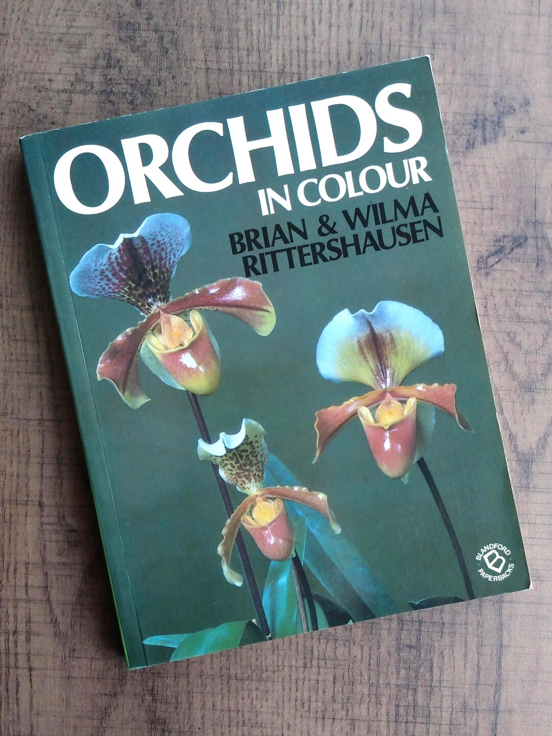 Vintage Orchid Growing Book: Orchids in Colour by Rittershausen, 1970s ...