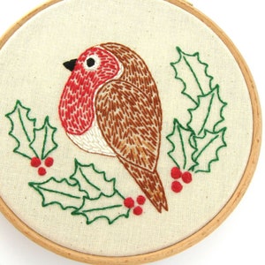 Robin PDF Pattern - Felt Bird Sewing Tutorial and Embroidery Pattern ...
