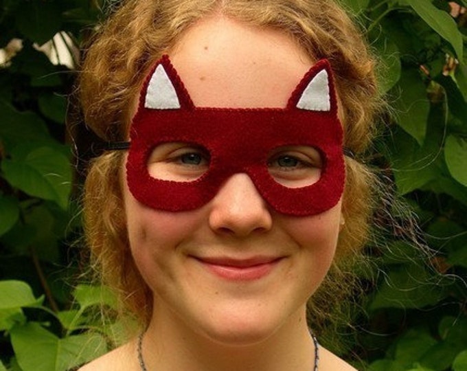 Fox, Felt Mask - Etsy