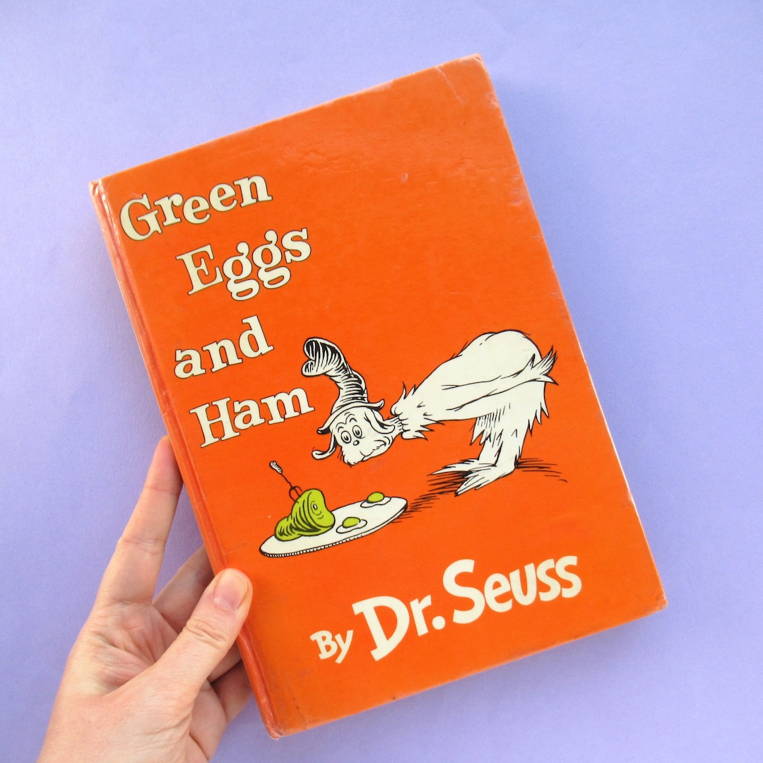 Green Eggs and Ham, Vintage Dr Seuss Book, First British Edition 1962 ...