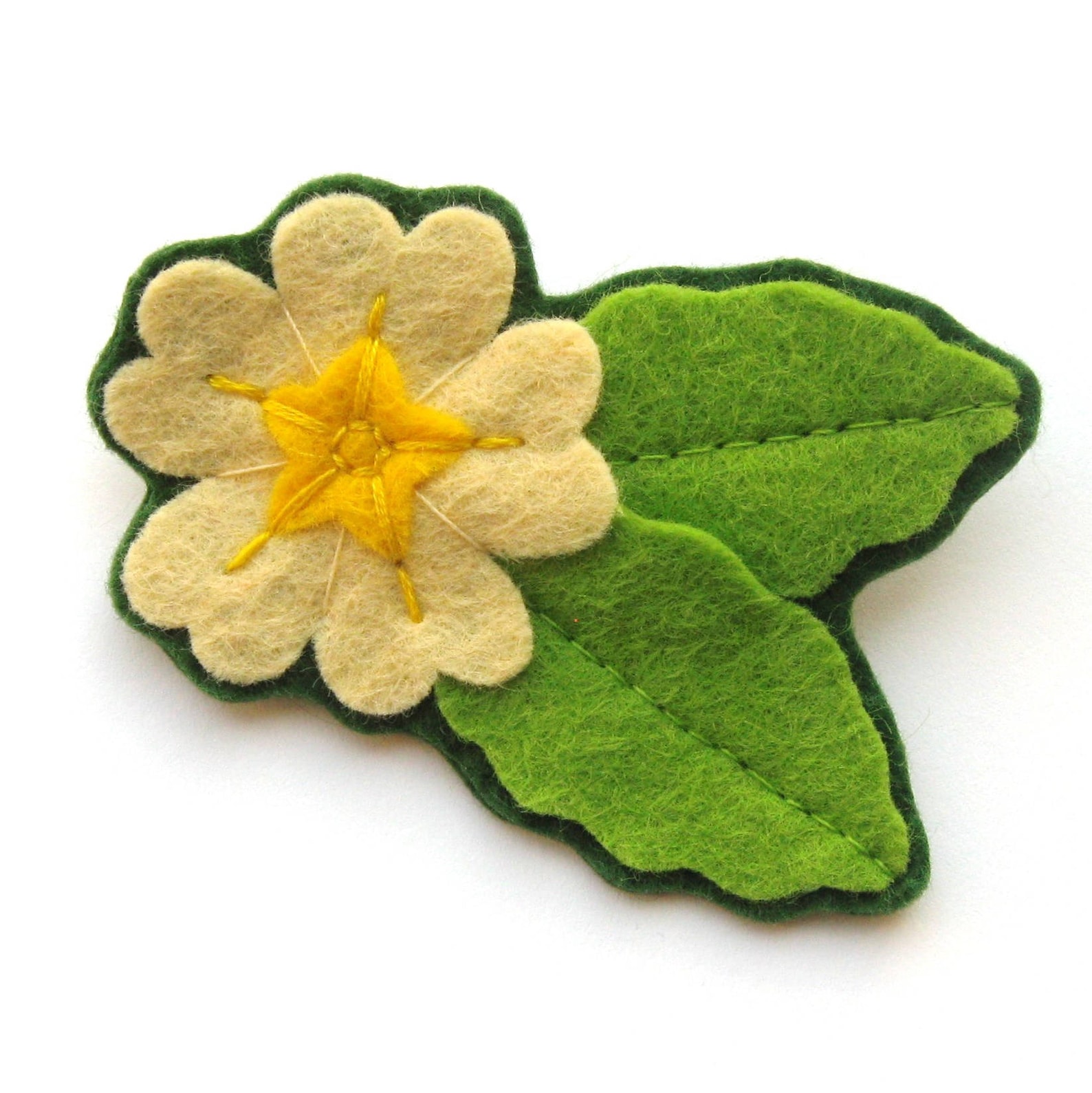 Primroses & Auriculas PDF Pattern - Felt Flower Sewing Tutorial, Sew ...
