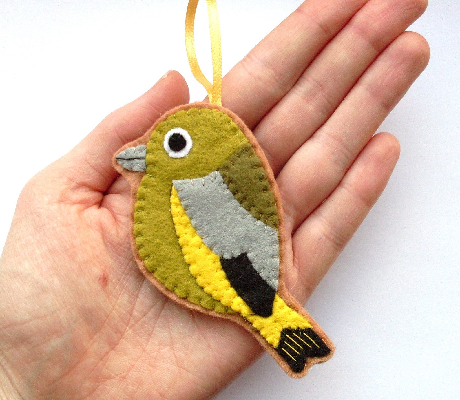 Greenfinch PDF Pattern Felt Bird Sewing Tutorial and - Etsy Australia