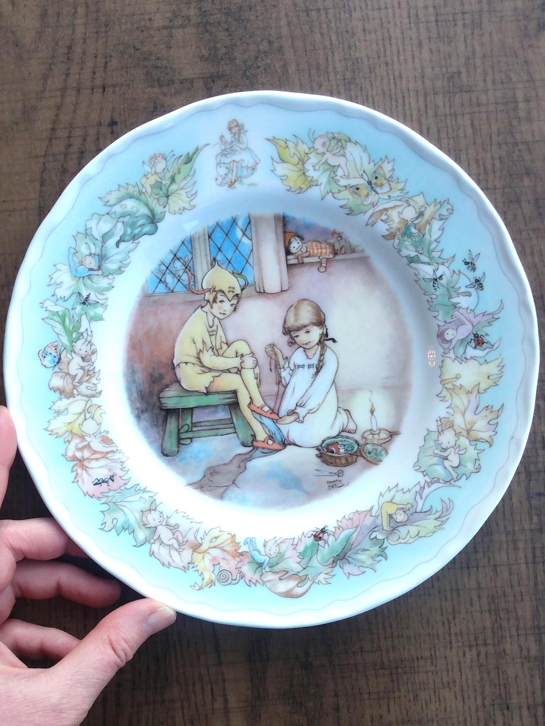 Vintage Plate: Peter Pan & Wendy, the Peter Pan Collection, Royal ...