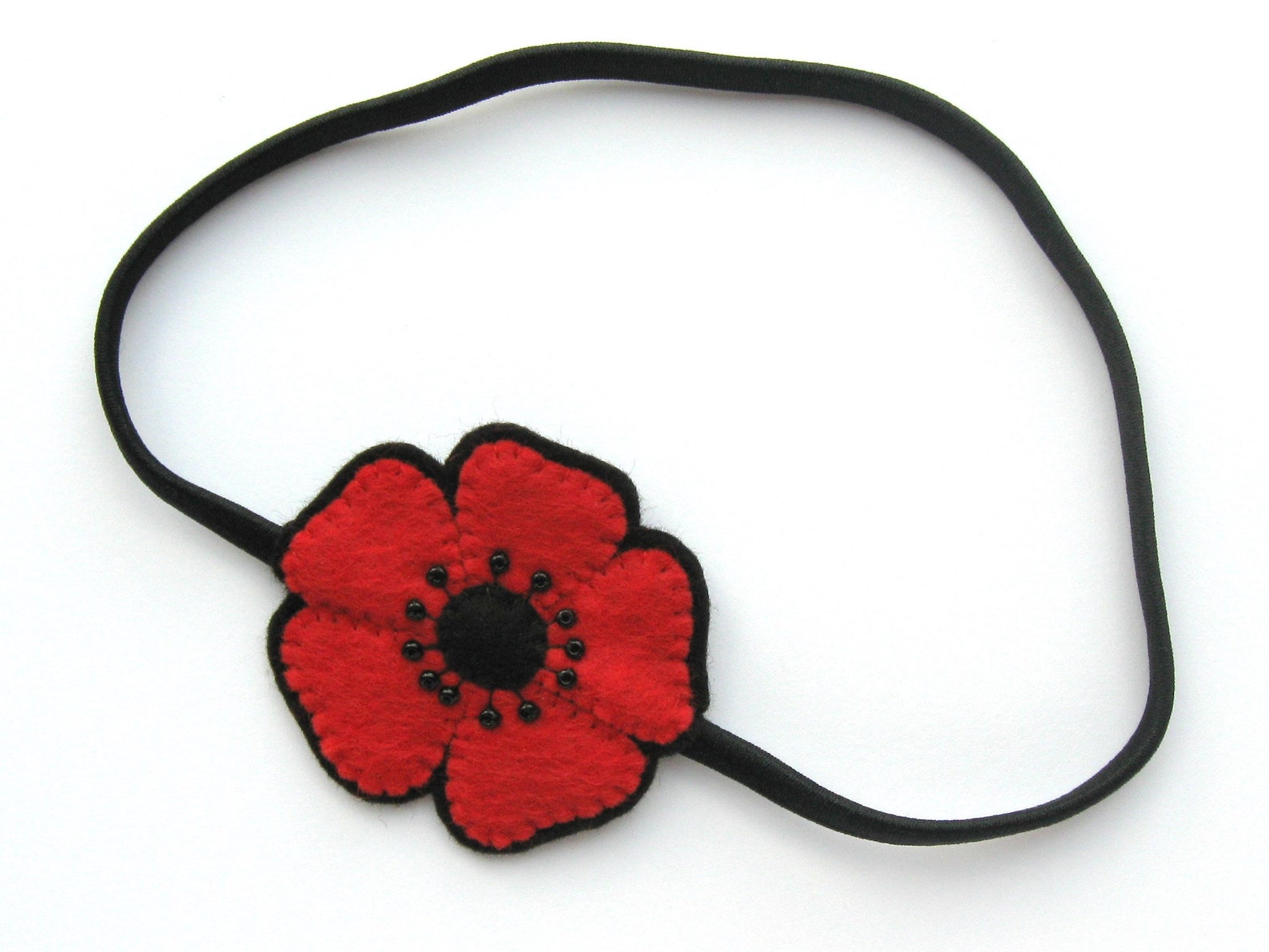 Poppies PDF Pattern Easy Felt Flower Sewing Tutorial and - Etsy Australia