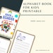 Back to School Alphabet Book for Kids - Etsy